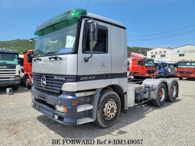 Used 2003 MERCEDES-BENZ ACTROS for Sale BM149057 - BE FORWARD Used 2003 MERCEDES-BENZ ACTROS for Sale BM149057 - BE FORWARD