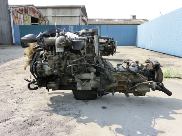 [Used]Engine & Transmission 4D33 2WD MT BlackHead MITSUBISHI Canter ...