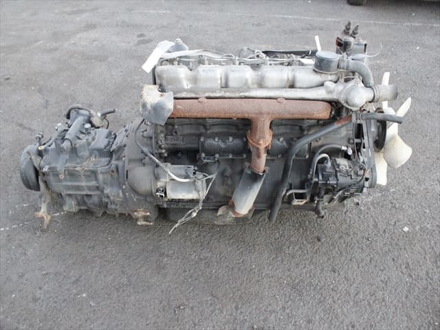 [Used]Engine & Transmission 6D15 0A 2WD MT MITSUBISHI Fighter - BE ...