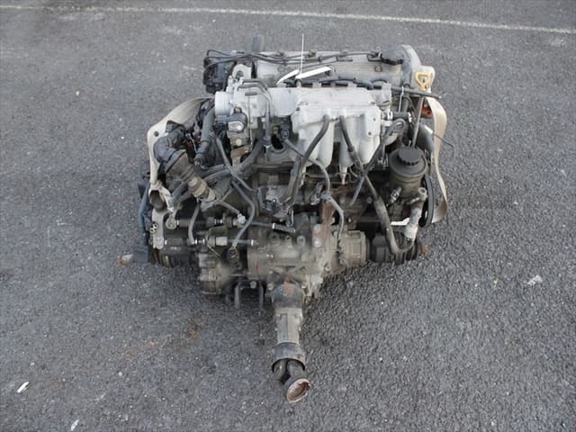 [Used]Engine & Transmission 4AFE 4WD MT TOYOTA Sprinter Carib AE114 ...