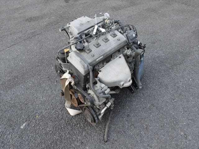 [Used]Engine & Transmission 4AFE 4WD MT TOYOTA Sprinter Carib AE114 ...