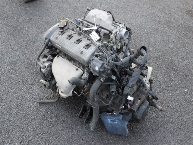 [Used]Engine & Transmission 4AFE 4WD MT TOYOTA Sprinter Carib AE114 ...