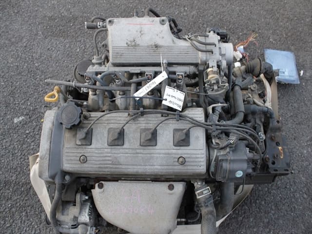 [Used]Engine & Transmission 4AFE 4WD MT TOYOTA Sprinter Carib AE114 ...
