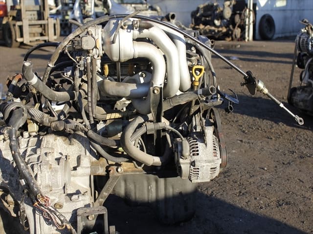 [Used]Engine & Transmission TOYOTA Raum E-EXZ10 - BE FORWARD Auto Parts