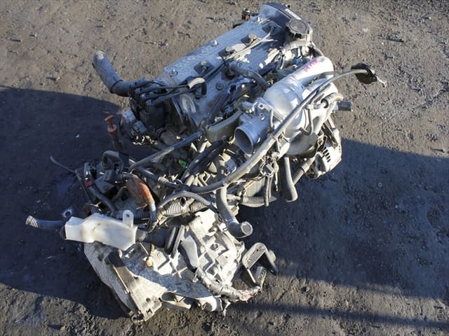 [Used]Engine & Transmission TOYOTA Raum E-EXZ10 - BE FORWARD Auto Parts