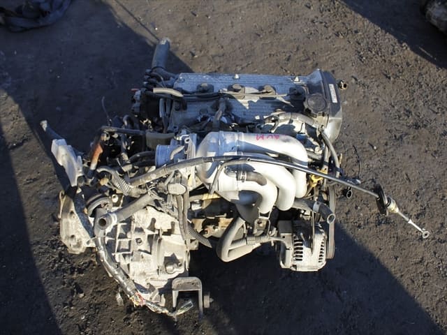 [Used]Engine & Transmission TOYOTA Raum E-EXZ10 - BE FORWARD Auto Parts