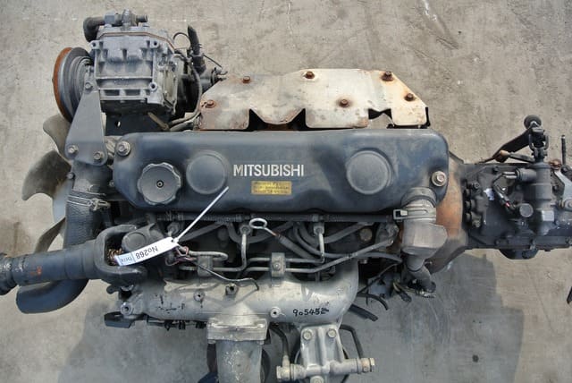 [Used]Engine & Transmission 4D33 2WD MT Blackhead - BE FORWARD Auto Parts