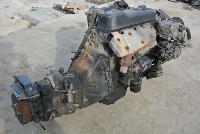 [Used]Engine & Transmission 4D32 2WD MT Blackhead - BE FORWARD Auto Parts