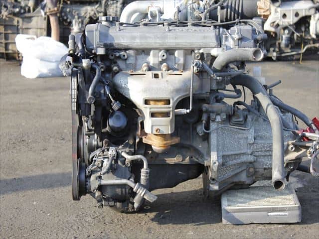 [Used]Engine & Transmission 4EFE 2WD MT TOYOTA Starlet - BE FORWARD ...