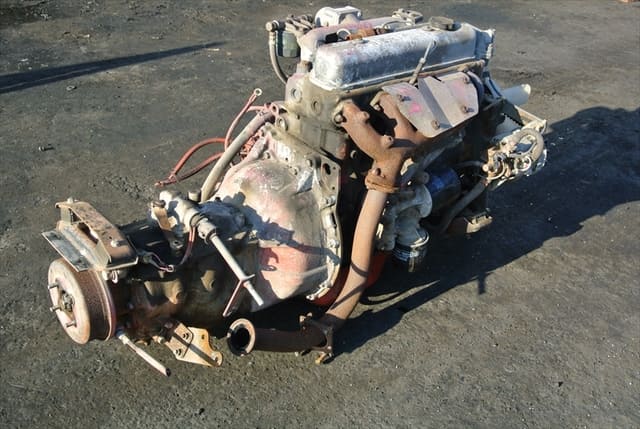 [Used] Engine & Transmission 4D31 - BE FORWARD Auto Parts