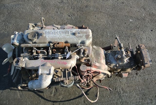 [Used] Engine & Transmission 4D31 - BE FORWARD Auto Parts