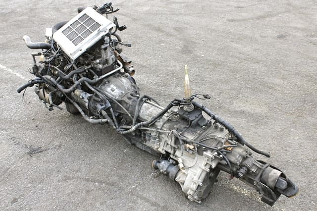 [Used]Engine & Transmission 4M40-TC 4WD AT Derica - BE FORWARD Auto Parts