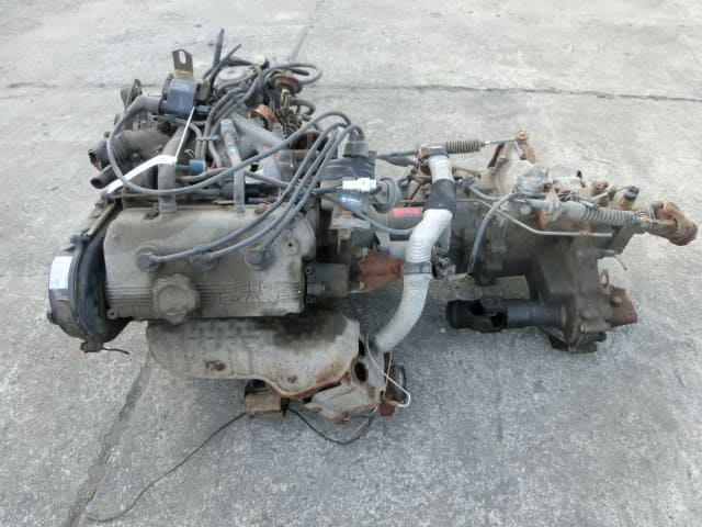 Engine & Transmission F6A 4WD RWD MT - BE FORWARD Auto Parts