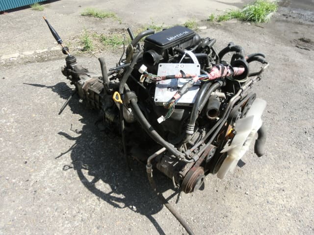 [Used]Engine & Transmission 3YP 2WD Floor TM - BE FORWARD Auto Parts
