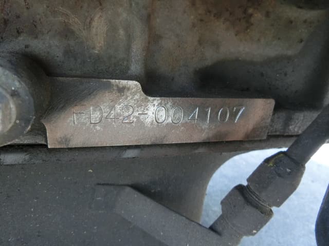 [Used]Engine & Transmission FD42 2WD MT - BE FORWARD Auto Parts