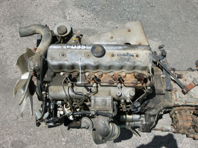 [Used]Engine & Transmission FD35 2Wd MT - BE FORWARD Auto Parts