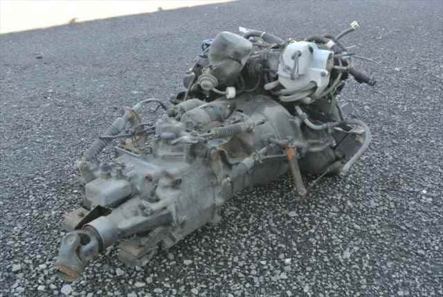 [Used]Engine&Transmission F6A 4WD MT FR SUZUKI CARRY DD51T - BE FORWARD ...