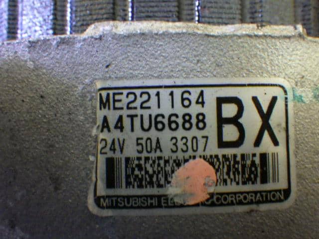 [Used]Alternator MITSUBISHI Canter 2003 KK-FE70CB ME221164 - BE FORWARD ...