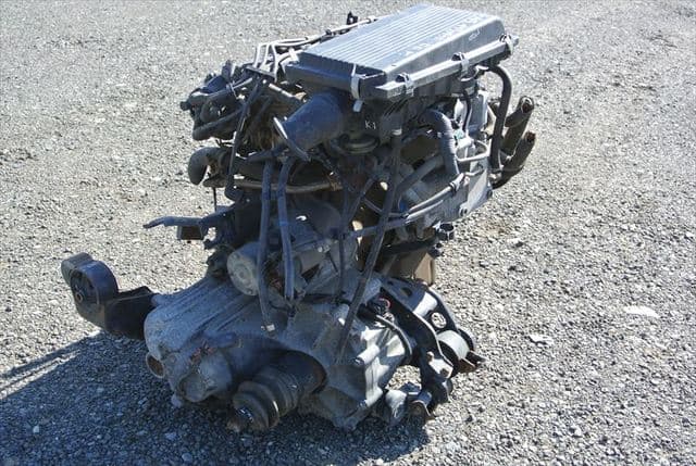 [Used] Engine & Transmission GA15DE 2WD MT EFI DOHC - BE FORWARD Auto Parts