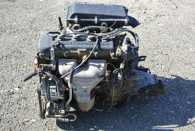 [Used] Engine & Transmission GA15DE 2WD MT EFI DOHC - BE FORWARD Auto Parts