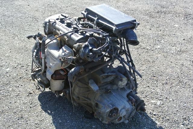 [Used] Engine & Transmission GA15DE 2WD MT EFI DOHC - BE FORWARD Auto Parts