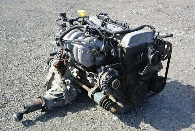 [Used]Engine&Transmission FP 4WD AT MAZDA PREMACY CP8W - BE FORWARD ...