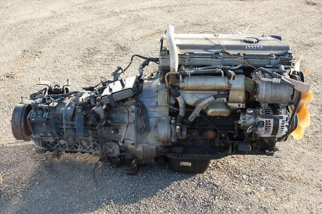 [Used]Engine&Transmission 4HL1 2WD Smoother-E Autoshift ISUZU ELF NKR81 ...