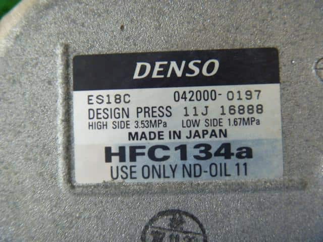 [Used]A/C Compressor TOYOTA Prius DAA-NHW20 8837047010 - BE FORWARD ...