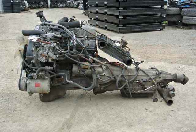 [Used]Engine&Transmission 4D56-T 2WD AT MITSUBISHI DELICA CARGO PA5V ...