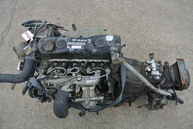 [Used]Engine&Transmission 4D36 2WD MT with PTO MITSUBISHI CANTER FE516B ...