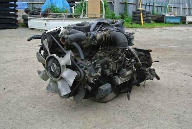 [Used]Engine&Transmission 4D36 2WD MT with PTO MITSUBISHI CANTER FE516B ...