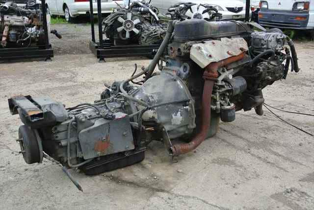[Used]Engine and Transmission Assy 4D32 2WD MITSUBISHI CANTER - BE ...