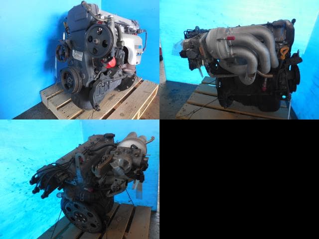 [Used]4E-FE Engine TOYOTA Starlet E-EP91 1900011750 - BE FORWARD Auto Parts