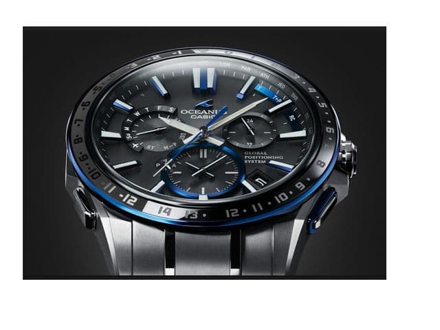 [New]CASIO Oceanus GPS hybrid Solar radio Men's Watches - BE FORWARD Store