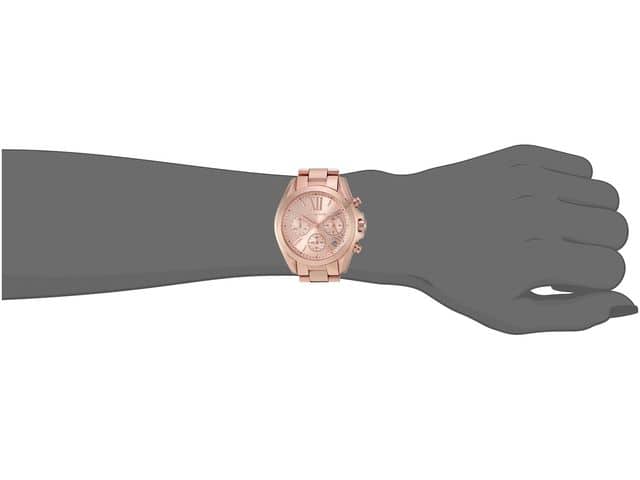 [New]Michael Kors Ladies Watch Bradshaw MK5799 Pink/Gold - BE FORWARD Store