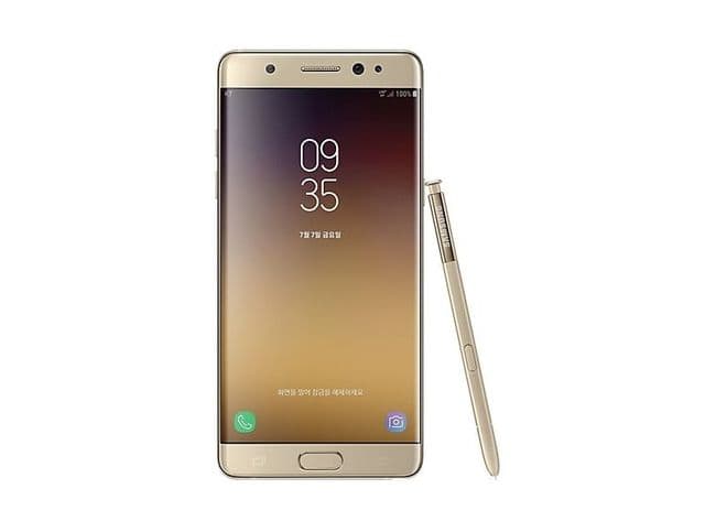 [New]Samsung Galaxy Note FE SM-N935 64GB SIM Free Mobile Phone Gold ...