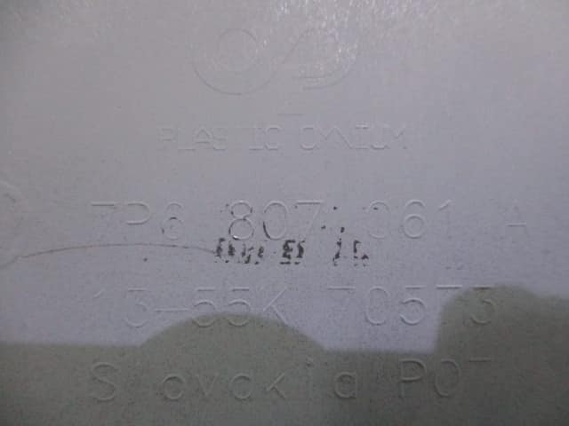 [Used] Front Bumper Face VOLKSWAGEN Touareg 7P 7P6 807 061 A - BE FORWARD Auto Parts