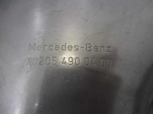 [Used] Muffler Assembly MERCEDES-BENZ C-Class W205 A 205 490 04 00 - BE ...