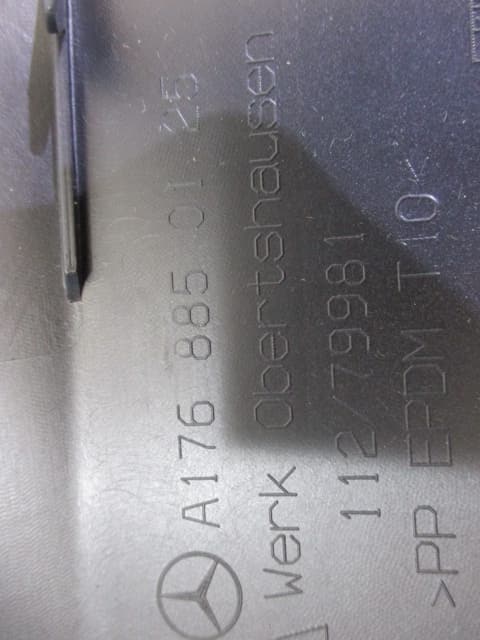 [Used] Rear Bumper Face MERCEDES-BENZ A class W176 A 176 885 01 25 - BE ...