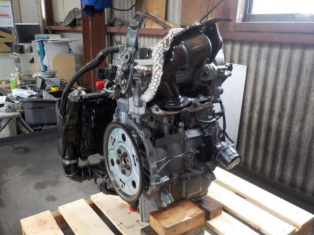 [Used]3B20 Engine MITSUBISHI i DBA-HA1W 1000C484 - BE FORWARD Auto Parts