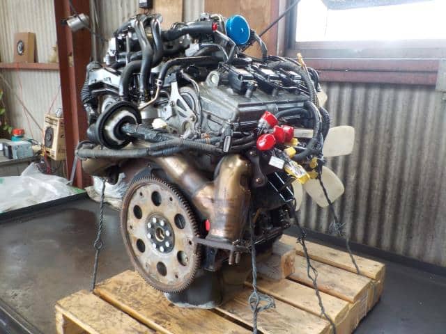 [Used]5VZ-FE Engine TOYOTA Hilux Surf TA-VZN215W 1900062530 - BE ...