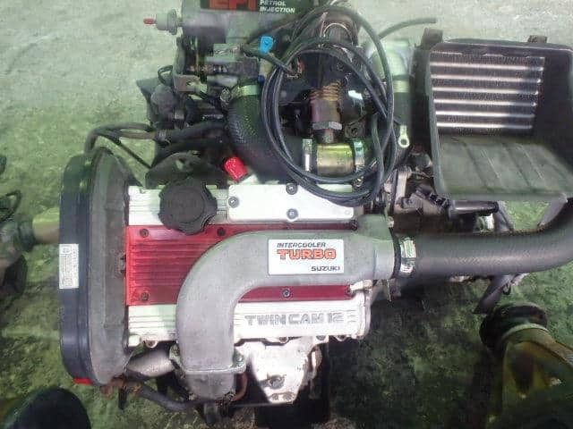 [Used]F5A Engine SUZUKI Alto 1987 M-CC72V - BE FORWARD Auto Parts