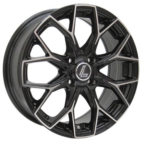[New] Alloy Wheels 4pcs LENSO SCM 17x7.0 45 100x4 BKFP - BE FORWARD ...