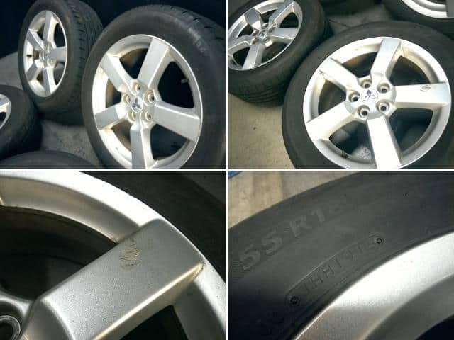 [Used]Tire/Wheel Assembly MITSUBISHI Outlander 2006 DBA-CW5W MN184278 ...