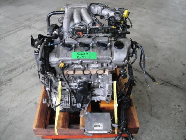 [Used]1MZ-FE Engine TOYOTA Alphard 2003 TA-MNH15W 1900020270 - BE ...