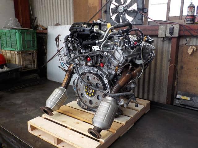 [Used]4GR-FSE Engine TOYOTA Mark X 2006 DBA-GRX120 1900031A92 - BE ...