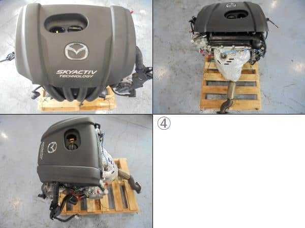[Used]P3-VPS Engine MAZDA Demio 2017 DBA-DJ3FS - BE FORWARD Auto Parts