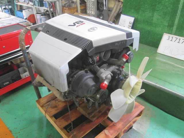 [Used]2UZ-FE Engine TOYOTA Landcruiser 1998 GF-UZJ100W - BE FORWARD ...
