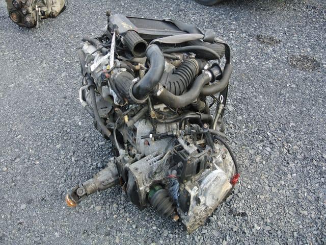 [Used]Engine&Transmission 4G63-T I/C 4WD AT MITSUBISHI CHARIOT, N43W ...