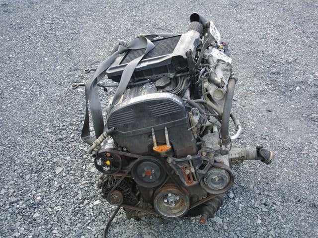[Used]Engine&Transmission 4G63-T I/C 4WD AT MITSUBISHI CHARIOT, N43W ...